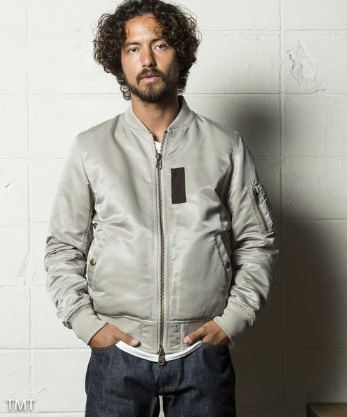 48％割引グレイ系,L特別セーフ TMT MA-1 フライトジャケット ジャケット/アウターグレイ系L-OTA.ON.ARENA.NE.JP