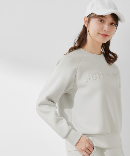 JUN&ROPE' | 【UV】【吸水速乾】メッシュ使いチャイナ衿プルオーバー