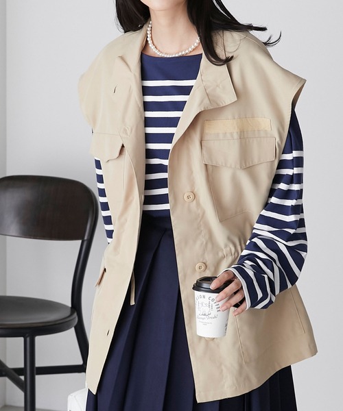 BONLECILL | マルチウェイ ドロスト オーバーミリタリーベスト/ジレ - Buyee, an Online Proxy ...