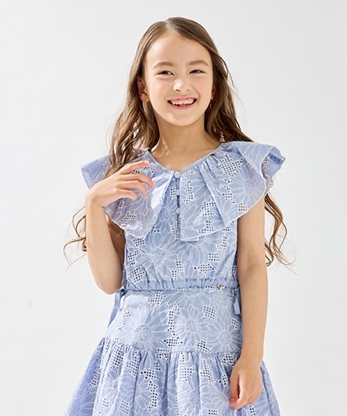 KATE SPADE NEW YORK KIDS トドラー デイジーレースラッフルブラウス | خدمة دعم الشراء بالبريد الياباني Buyee | نشحن ...